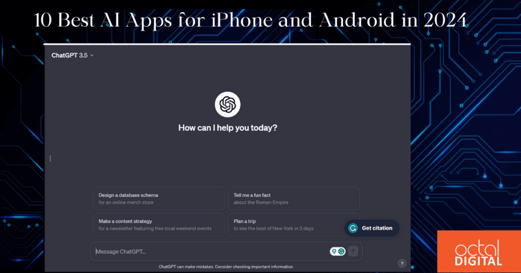 10 Best AI Apps For IPhone And Android In 2025 - Octal Digital