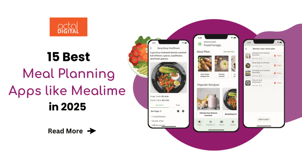 15 Best Meal Planning Apps Like Mealime - Octal Digital